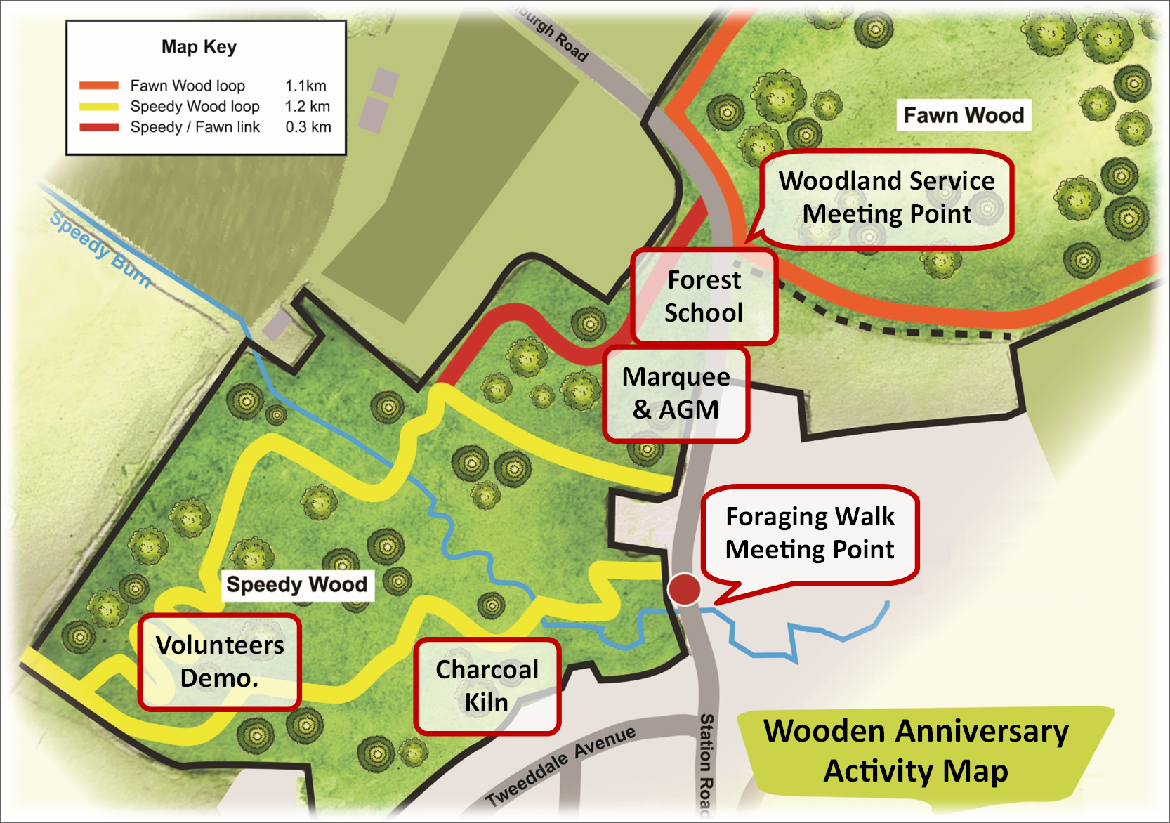 Wooden Anniversary Event 2022 – Gifford Community Woodland